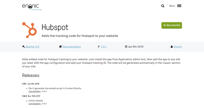 Guide to Enonic Market