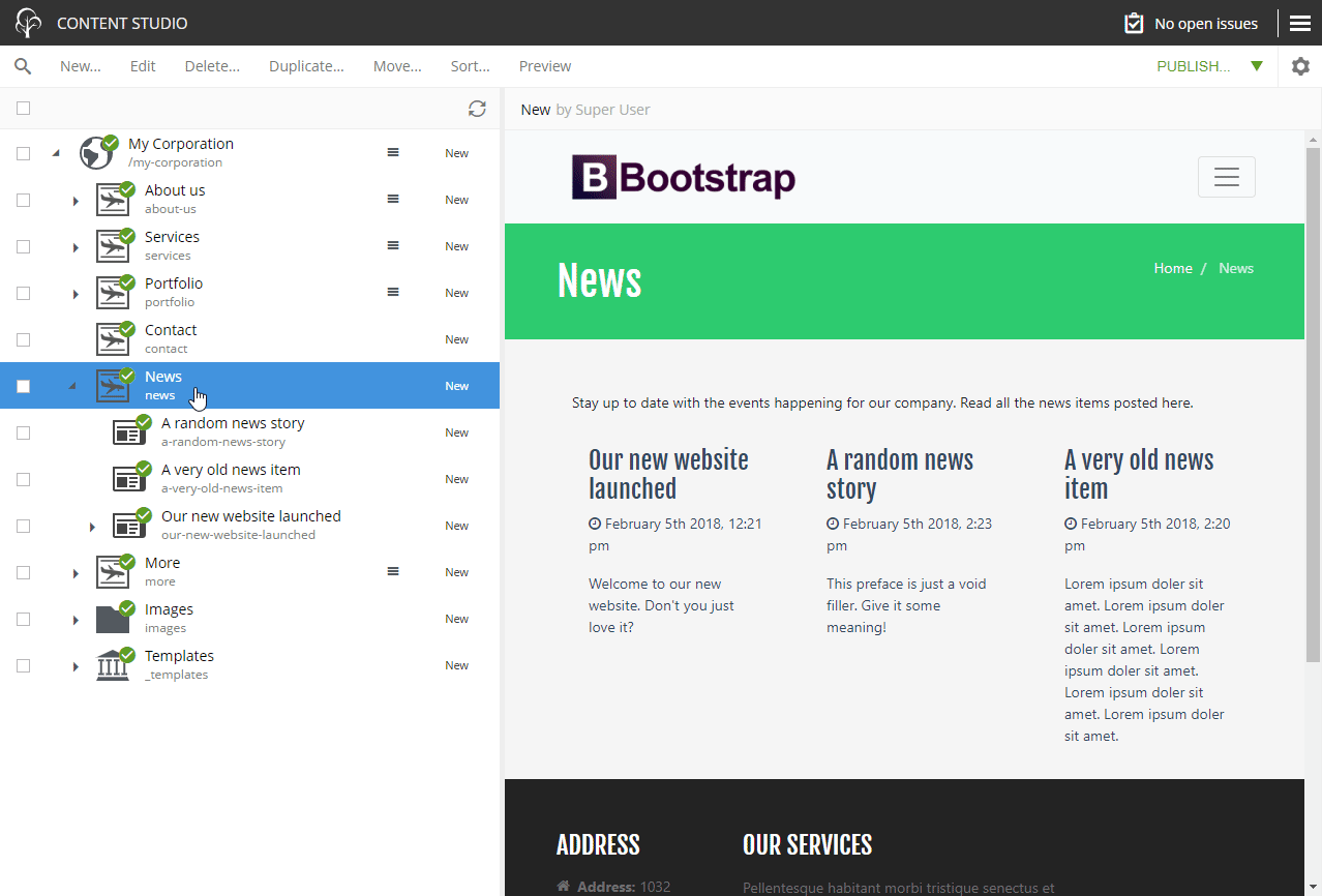 Publishing Power! Enonic Content Studio Cheat Sheet