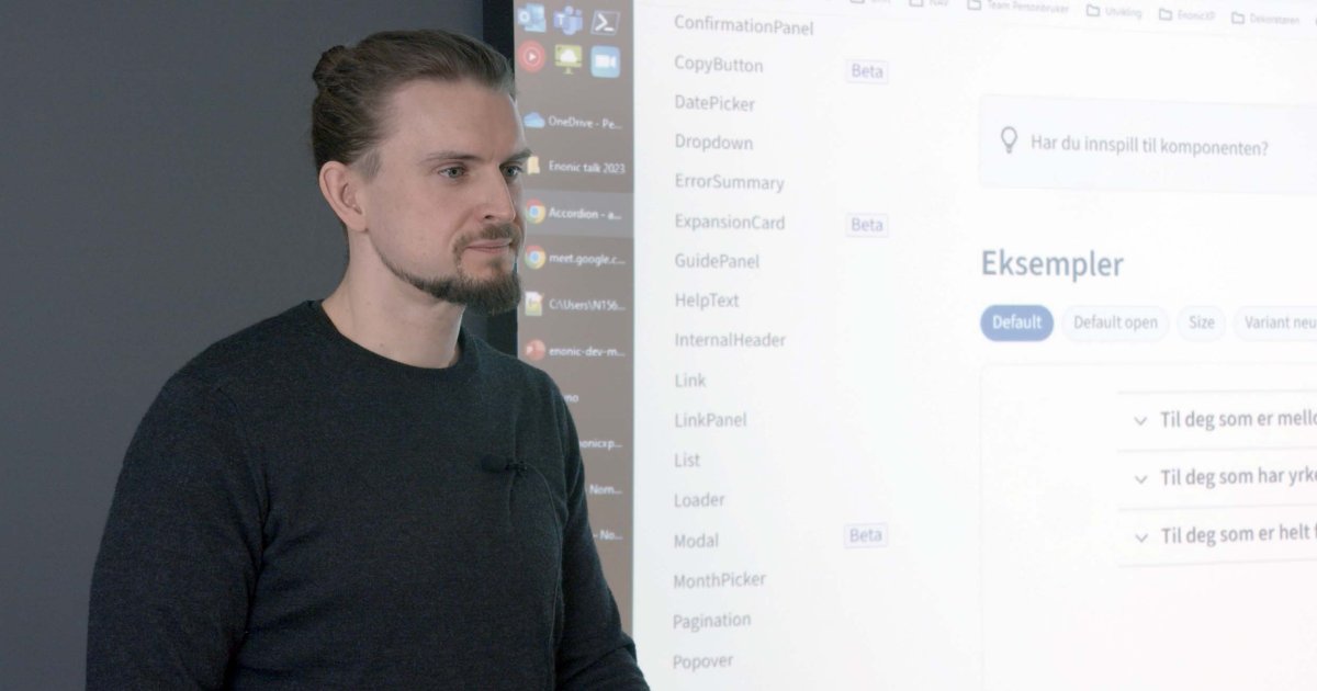 NAV with Headless Enonic, Next.js, and Aksel