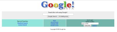 Websites: past and present