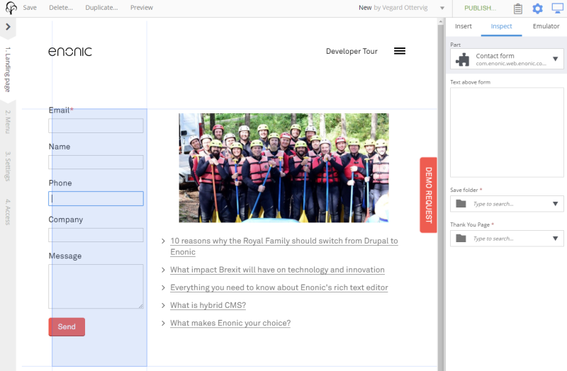 Integrating Enonic with your design system